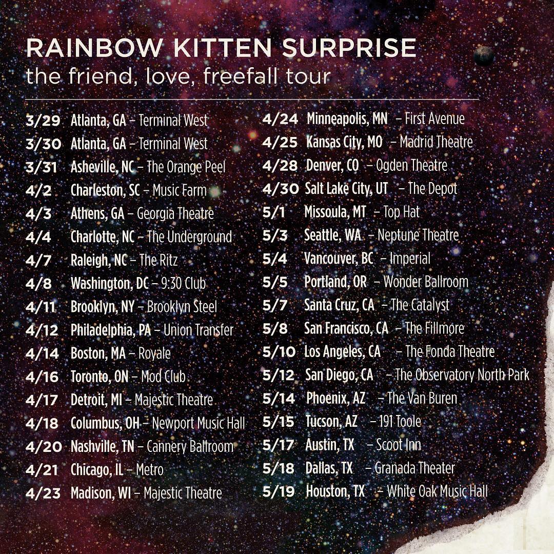 Rainbow Kitten Surprise Purring about Spring Tour, Release New Single ...