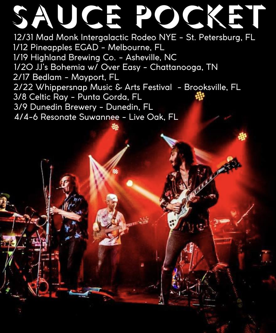 Sauce Pocket: Percolating Psychedelic Space Funk • MUSICFESTNEWS