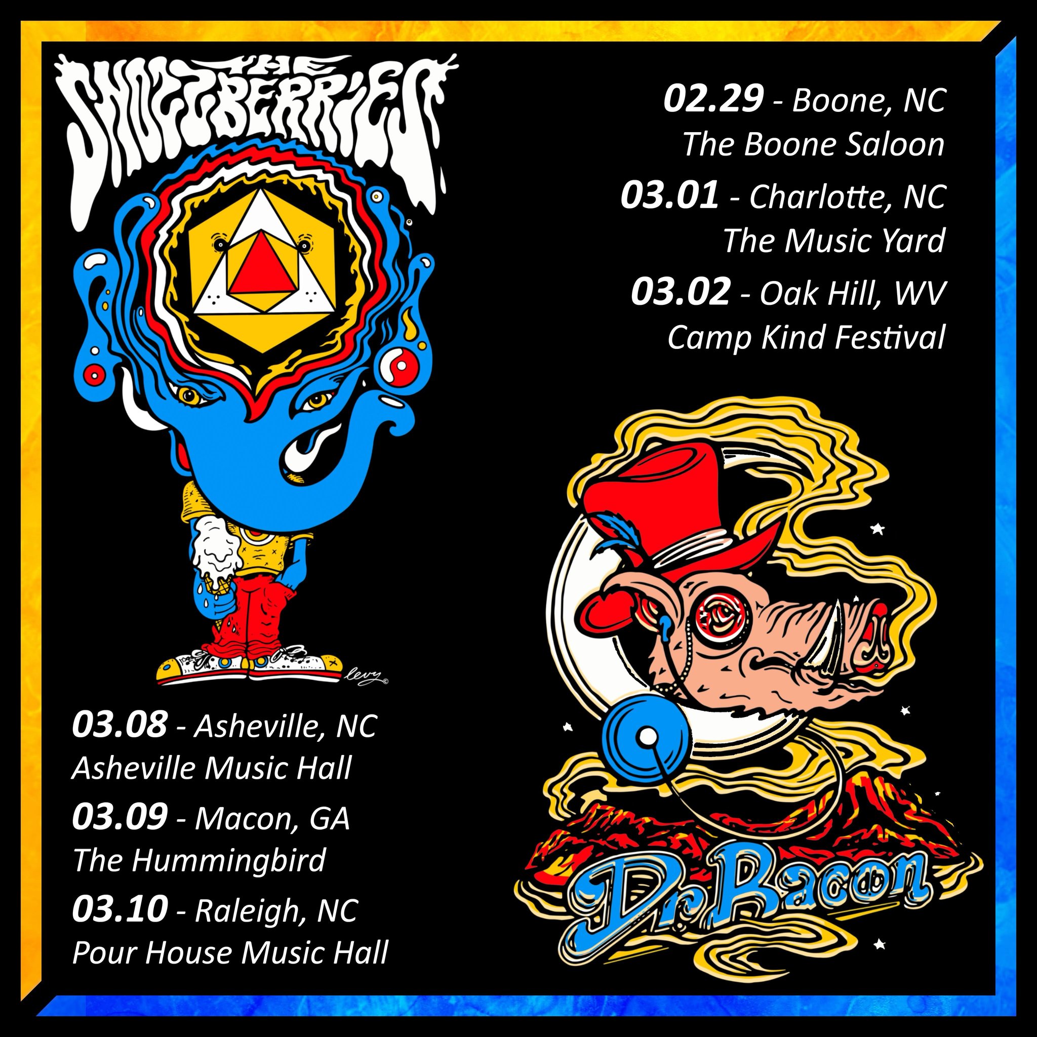 Running Amok! The Snozzberries & Dr. Bacon Coming for YOU! • MUSICFESTNEWS