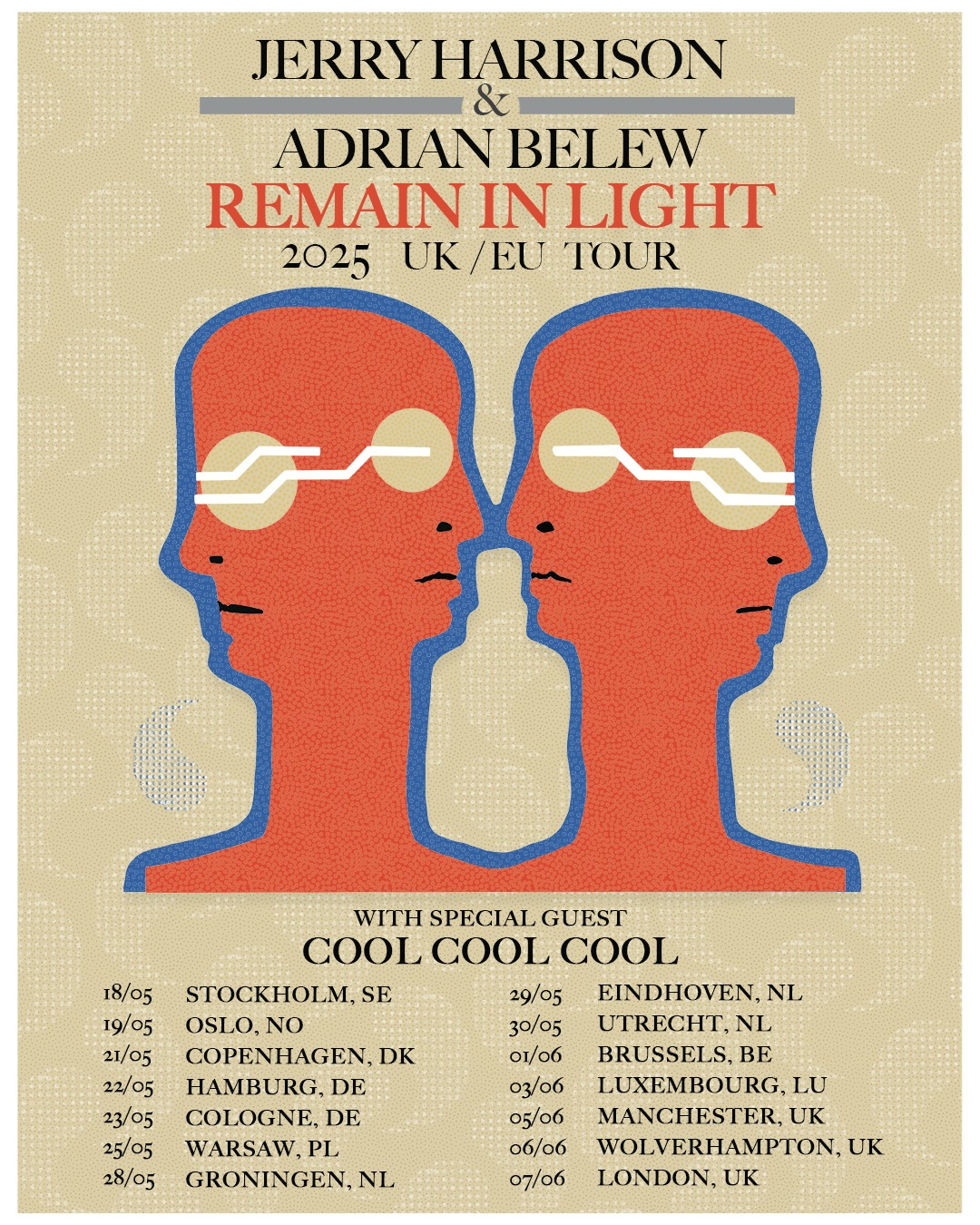 Remain in Light in Europe, Cool Cool Cool Summer Shows • MUSICFESTNEWS