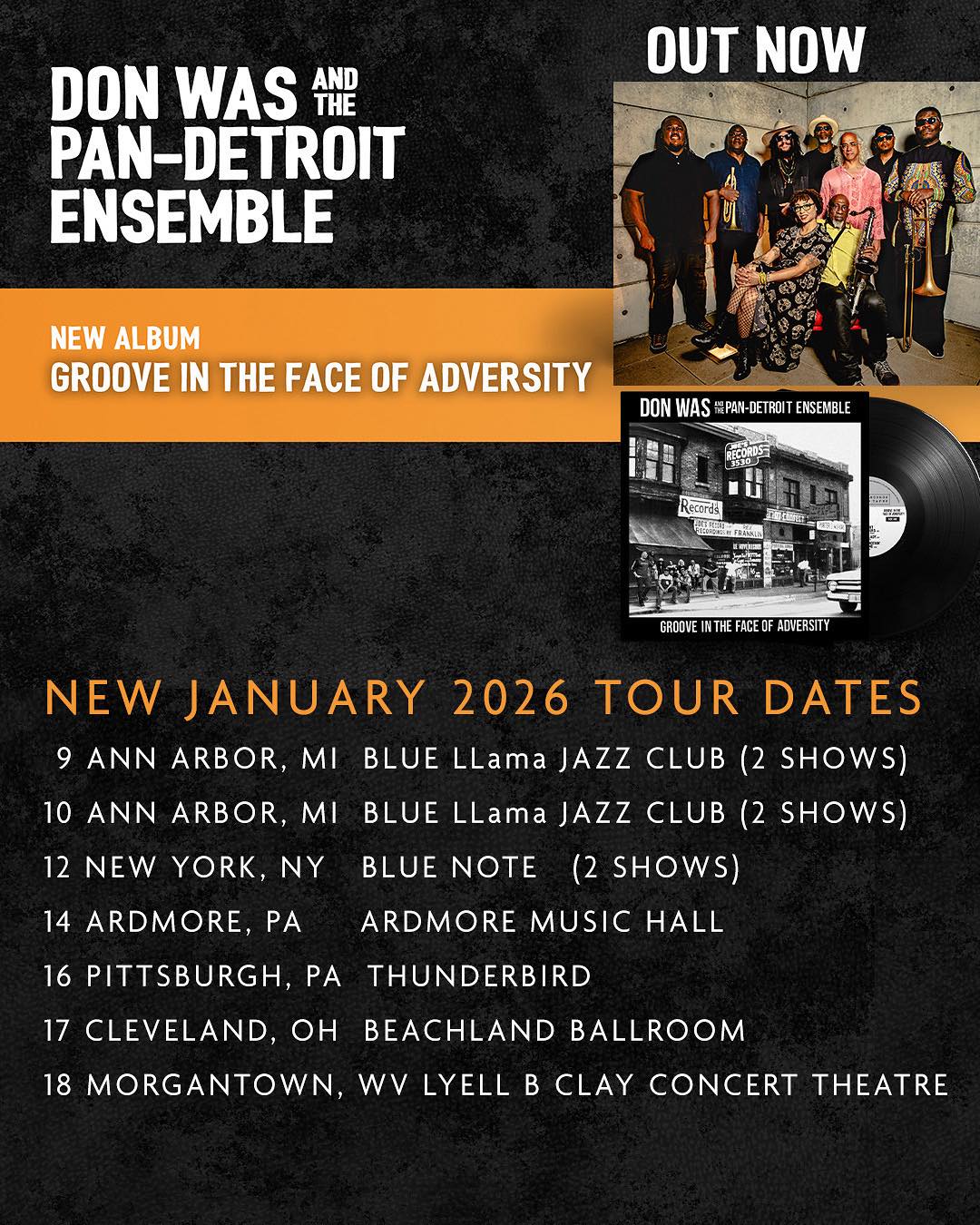 Don Was and The Pan-Detroit Ensemble: New Album, Tour January ...